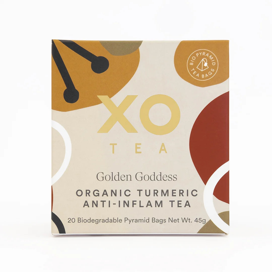 XO Organic Tumeric Anti-Inflammatory Tea (Golden Goddess) – Gift boxes ...